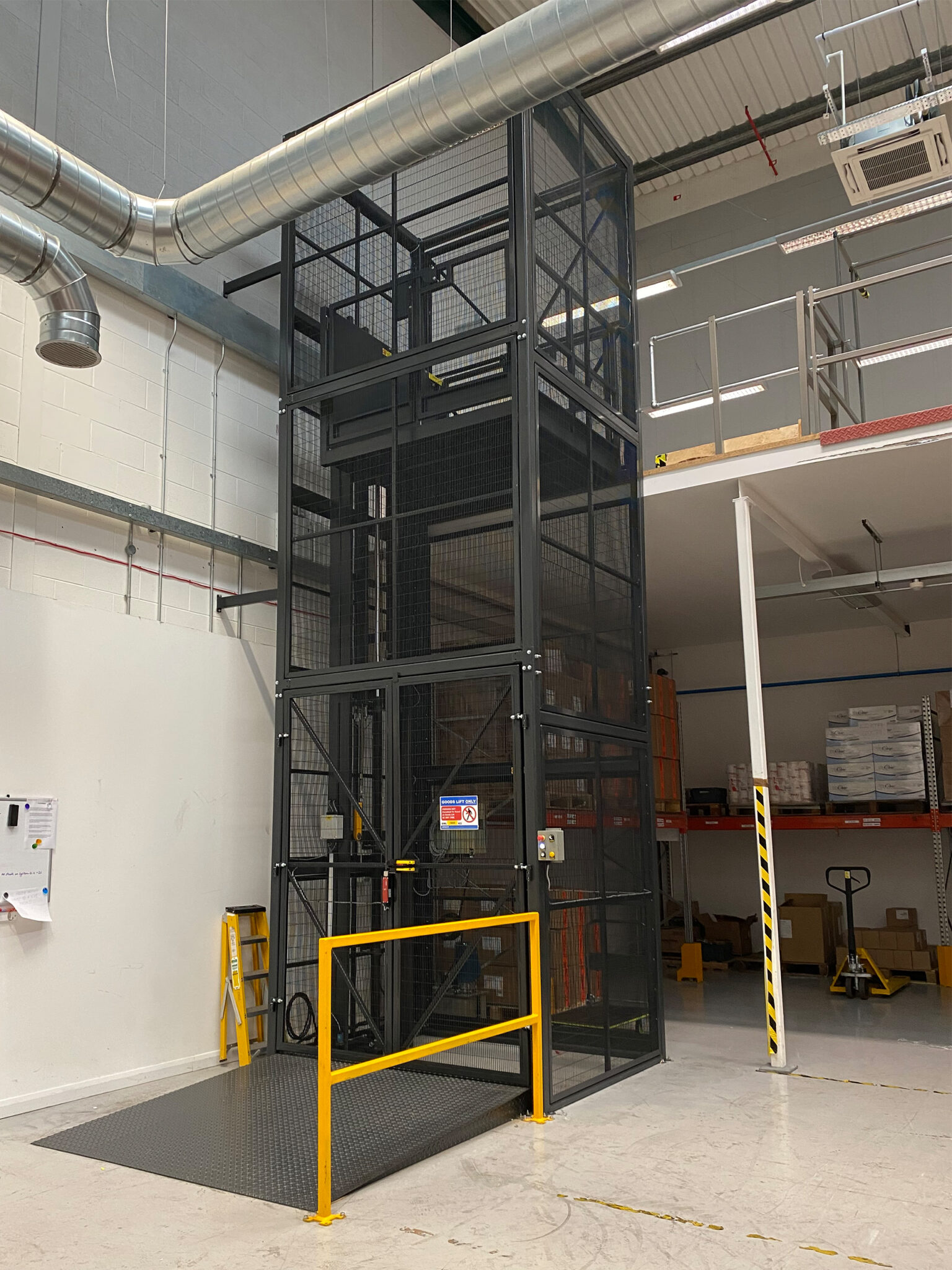 Mezzanine Goods Lifts