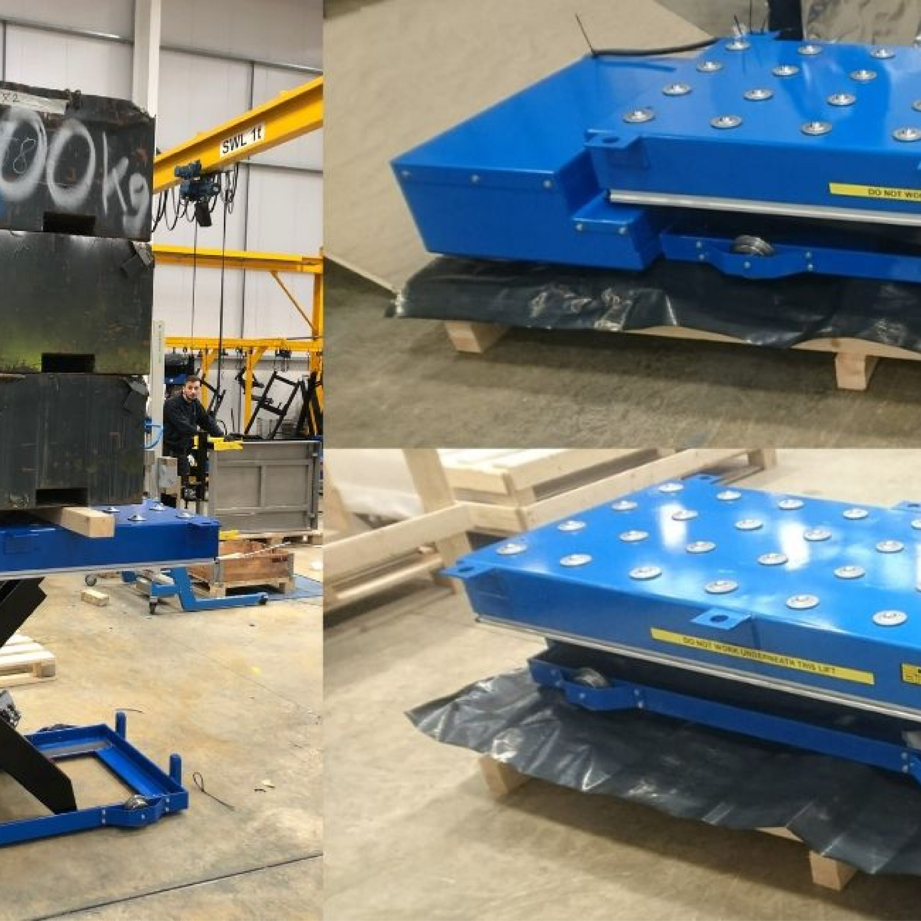 Howden use Advanced Handling Scissor Lift Tables to transport their ...