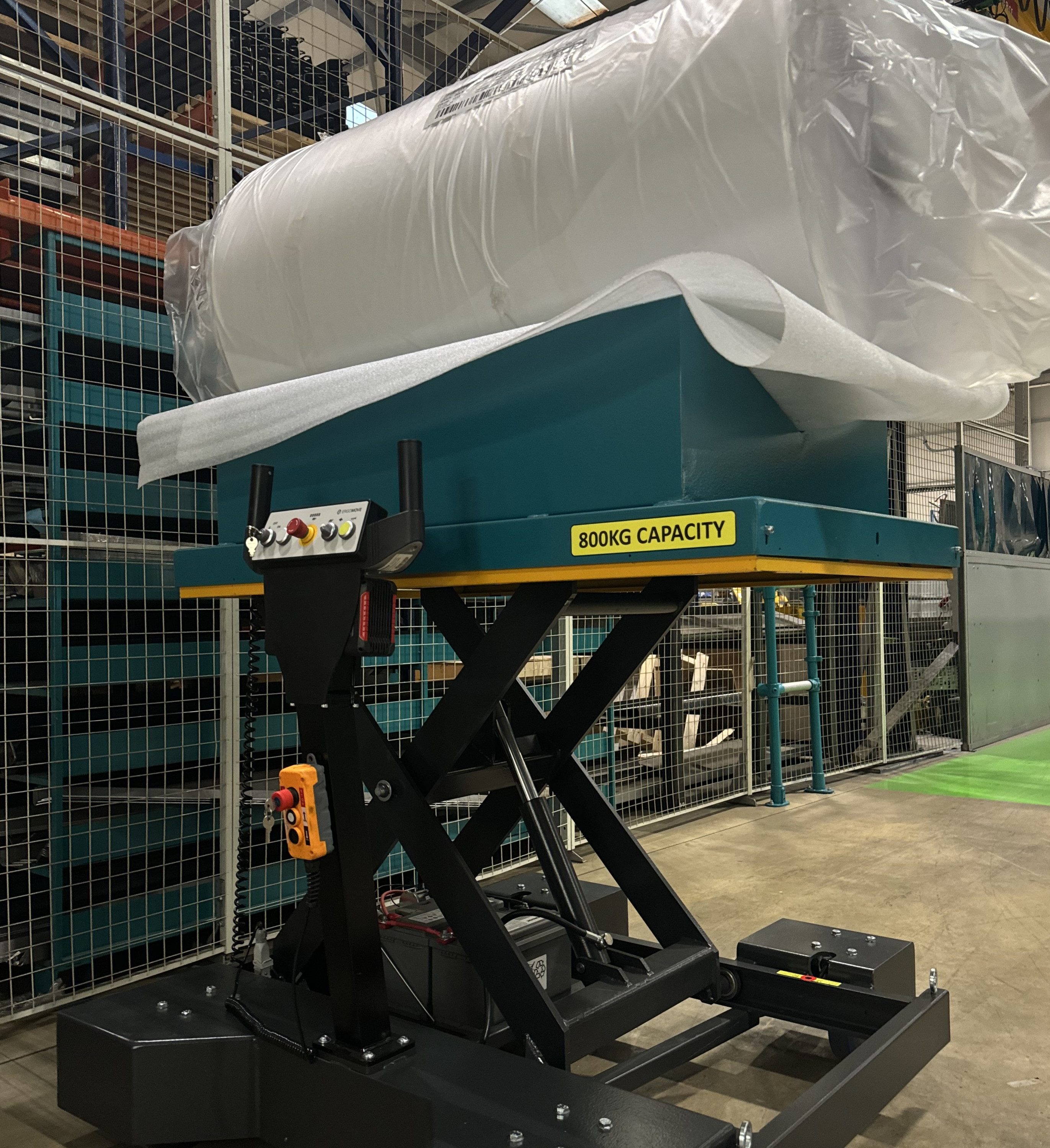Motorised mobile scissor table - Advanced Handling